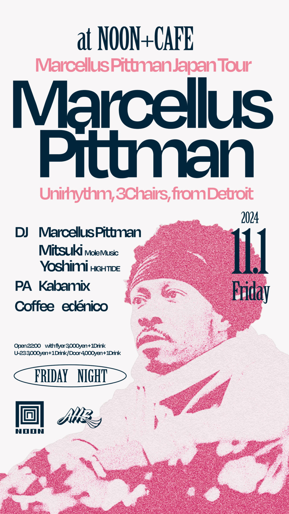 Marcellus Pittman Japan Tour 2024